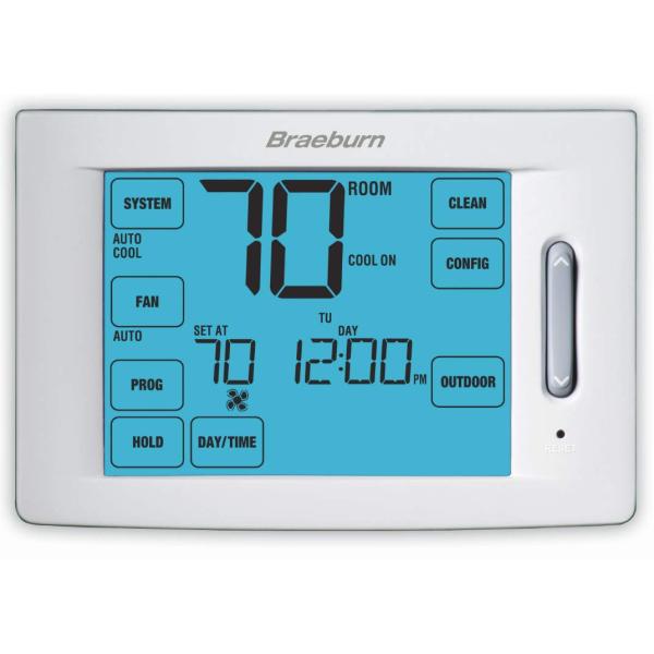 商品名BRAEBURN 6300 Thermostat, Touchscreen Hybrid Universal 7, 5-2 Day or Non-Programmable, 4H/2Cブランド：Braeburn商品サイズ：AA高さ：3...