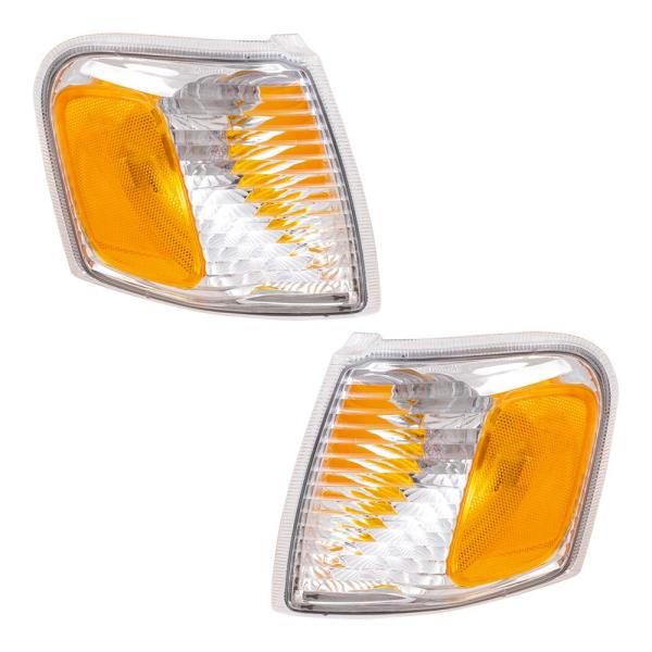 商品名:  Brock Replacement Driver and Passenger Park Signal Corner Marker Lights Compatible with 01-05 Explorer Sport &amp;...