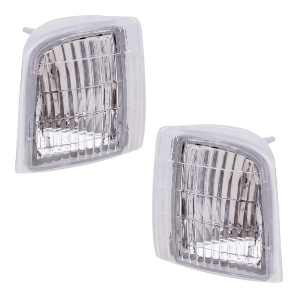 商品名:  Brock Replacement Driver and Passenger Set Park Signal Cornering Lights Compatible with 1995-2005 Astro Safari Van...