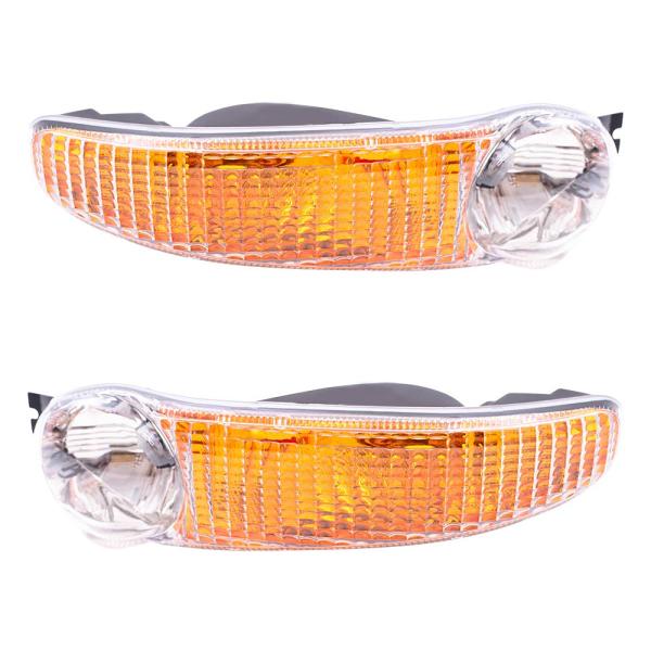 商品名:  Brock Replacement Driver and Passenger Set Park Signal Side Marker Lights Compatible with 01-06 Yukon Denali Yukon...