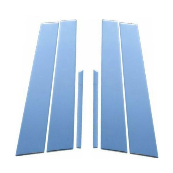 商品名: キャデラック フリートウッド 1993-1996 ステンレススチール クローム ピラー ポスト トリム 6個 Fits Cadillac Fleetwood 1993-1996 Stainless Steel Chrome Pil...