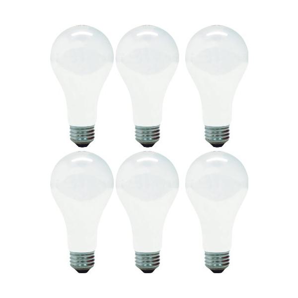 商品名: GE Lighting A21 白熱電球 汎用 150ワット ソフトホワイト仕上げ ミディアムベース 6個パック GELIL GE A21 Incandescent Light Bulb, General Purpose, 150...