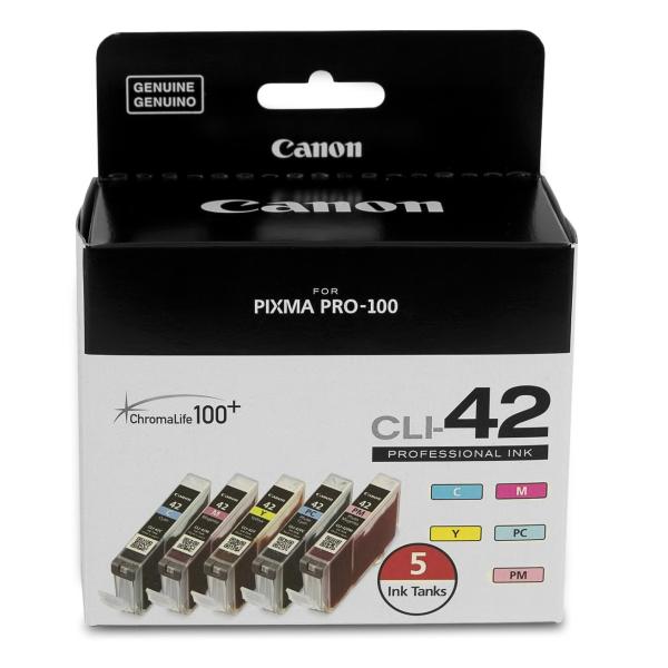 商品名: CanonInk CLI-42 5パック バリューインク PIXMA PRO-100プリンター対応 CanonInk CLI-42 5-Pack Value Ink Compatible to PIXMA PRO-100 for ...