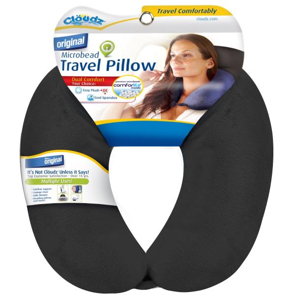 商品名: Cloudz マイクロビーズ トラベルネックピロー ブラック Cloudz Microbead Travel Neck Pillow - Blackブランド: Cloudz商品サイズ: 12.6L x 12.2W x 4.33H高...