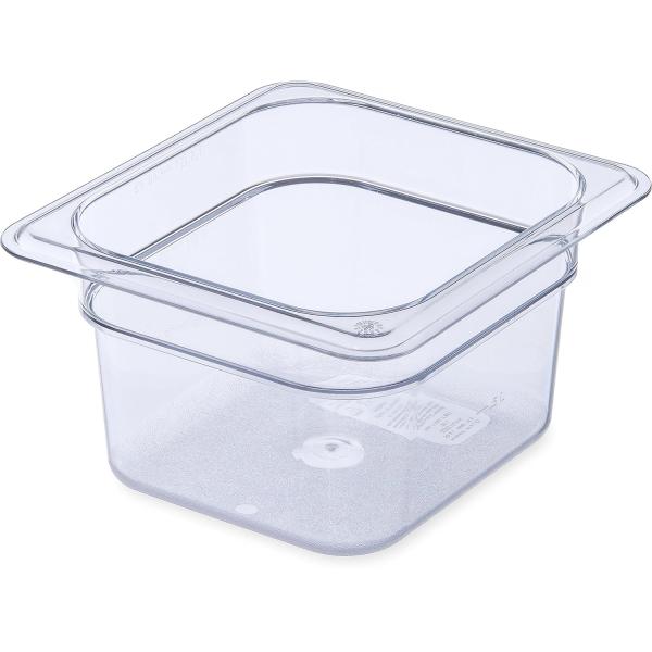 商品名(10cm, Clear) - Carlisle 3068407 StorPlus Sixth Size Food Pan, Polycarbonate, 10cm Deep, ClearCarlisle FoodService Pr...
