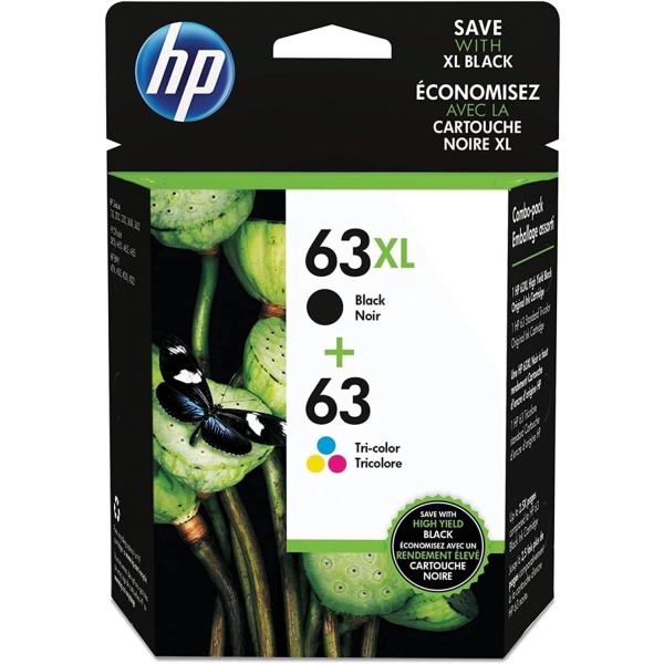 商品名: 純正HP 63Xl 大容量ブラックと3色プリンターコンボ Genuine HP 63Xl High Yield Black and Tri-Color Printer Comboブランド: ヒューレット・パッカード(HP)高さ: ...