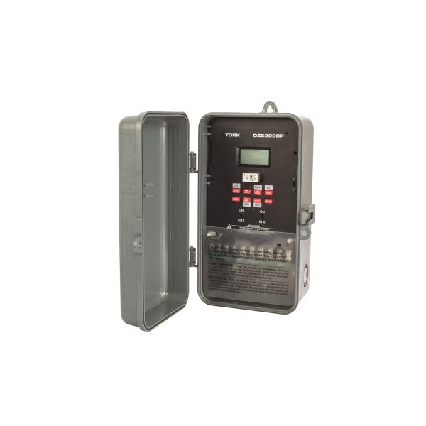 商品名: DZS Series Multipurpose Control 365/7 Day Advanced Time Switch, 120/208-240/277 VAC Timer Supply, 2 Channels, SPDT ...