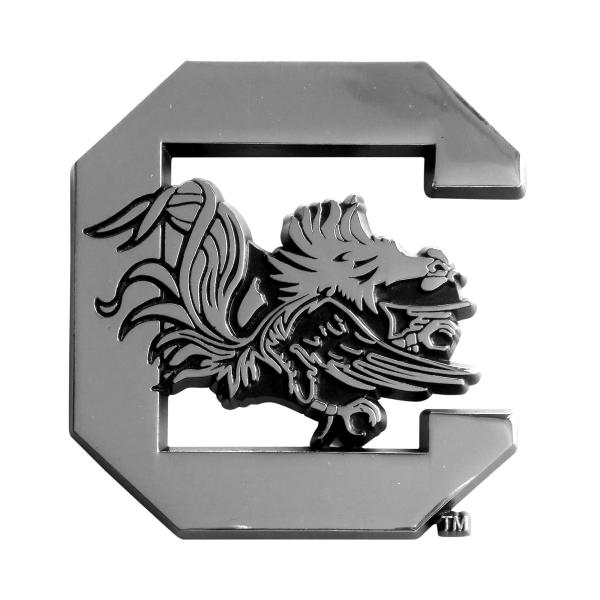 商品名: South Carolina Emblem 2.9"x3.2" FANMATS 14929 South Carolina Gamecocks 3D Chrome Metal Auto Emblemブランド: Fanmats商品サイ...