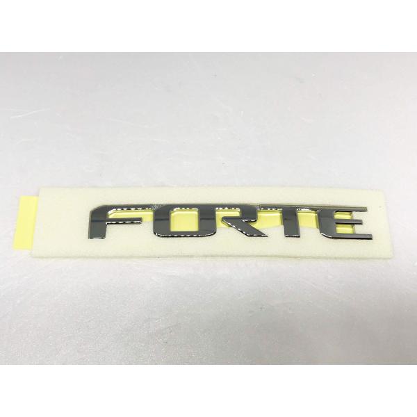 商品名: KIA Motors純正リアトランクForteロゴエンブレム1-pc Set for 2008?2009?2010?2011?2012起亜フォルテ:すべての新しいCerato KIA Emblem-Forteブランド: Kia高さ...