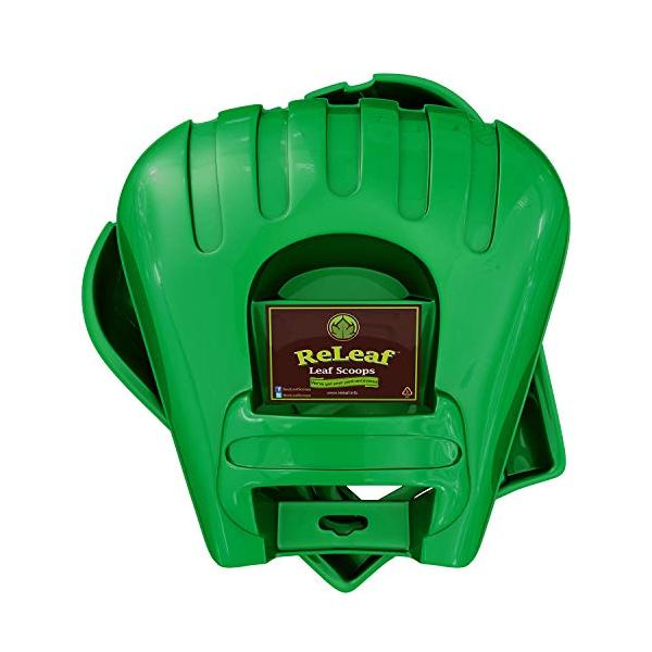 商品名: Releaf Leaf ラージハンドスコップ ReLeaf Leaf Scoops: Ergonomic, Large Hand Held Rakes for Fast Leaf &amp; Lawn Grass Removalブ...