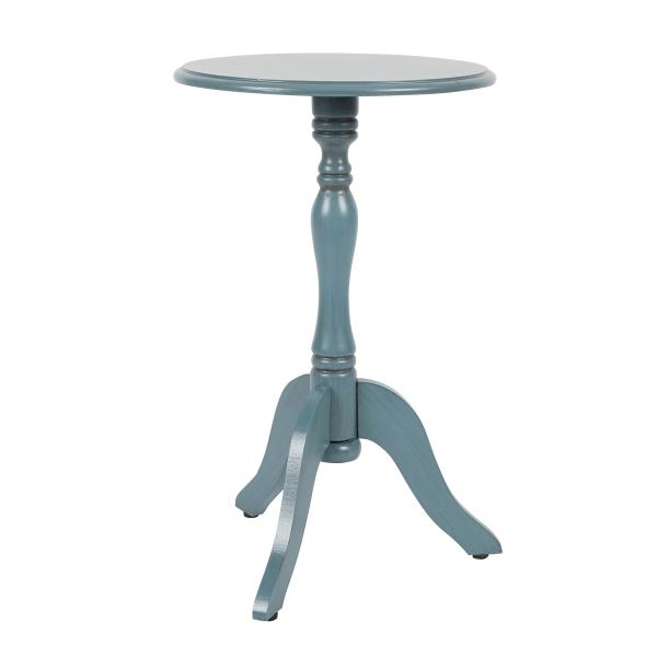 商品名: Decor Therapy FR15 Simplify Pedestal Accent Table Antique Arctic Blue by Decor Therapy Decor Therapy Simplify Round...