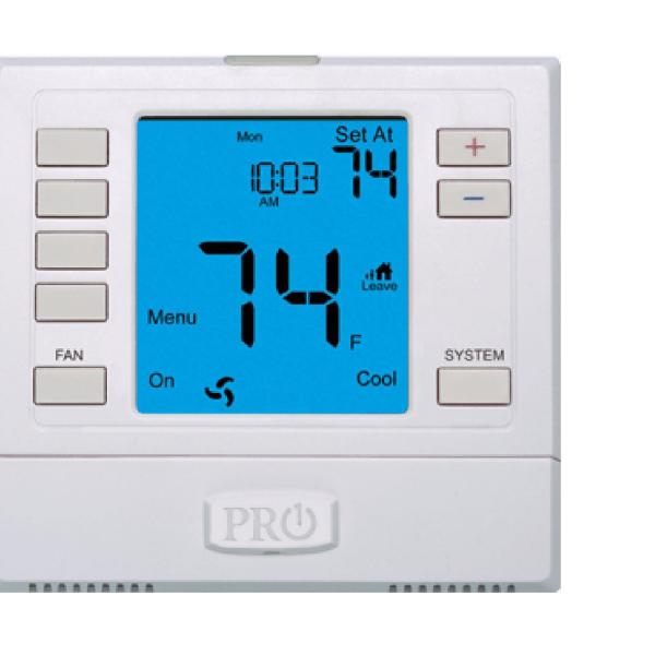 商品名:  PRO1 IAQ T755S Sensor Compatible Touchscreen 3 Hot/2 Cold 7 Day Thermostat with 6-Inch Screen , Whiteブランド: PRO1 IA...