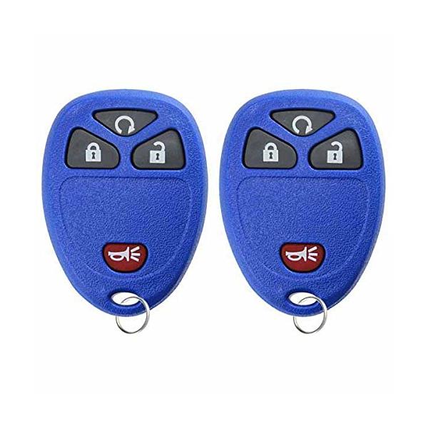 商品名:  KeylessOption Keyless Entry Remote Control Car Key Fob Replacement for 15913421 -Blue (Pack of 2)ブランド: KeylessOpti...