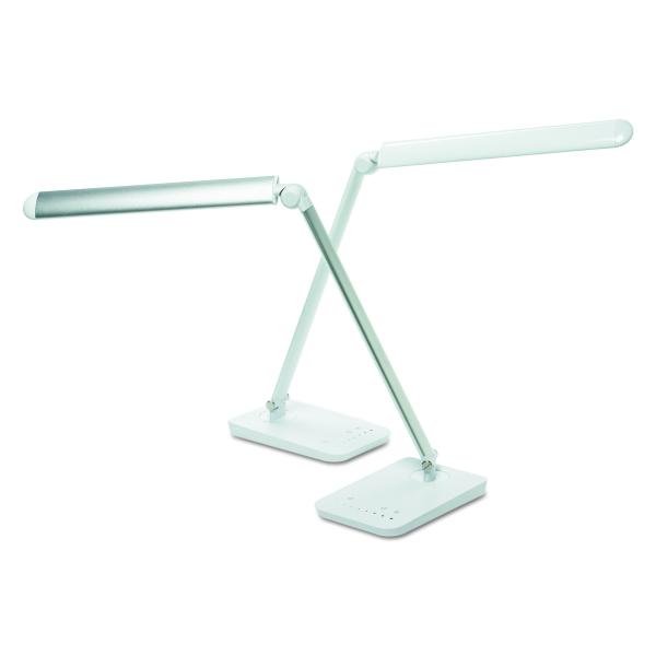 商品名: Safco Products 1001SL Vamp LED Modern ABS Desk Lamp with USB Port and Dimmer Switch, Silver by Safco Products Safco...