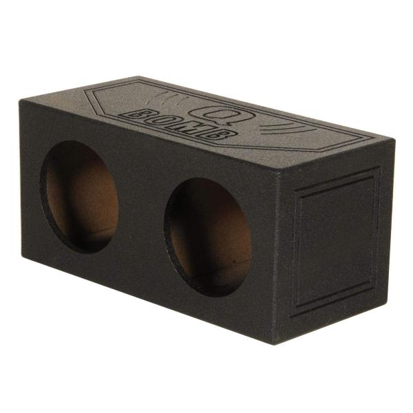 商品名: Qpower Dual 10" Sealed QBOMB Empty Woofer Box Q-POWER QBOMB 10" Dual Sealed Car Subwoofer Sub Box Enclosure | QBOMB...