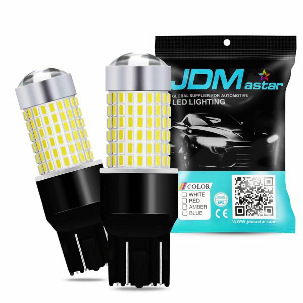商品名: JDM ASTAR 1200 Lumens Extremely Bright 144-EX Chipsets 7440 7441 7443 7444 992 LED Bulbs with Projector, Xenon Whit...