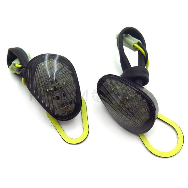 商品名:  HTTMT MT224-007-SK Smoke Euro LED Flush Mount Turn Signal Compatible with YZF R1 R6 R6S 2006-2008ブランド: HTTMT商品サイズ:...