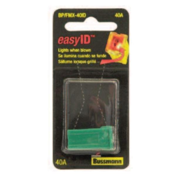 商品名: 1 EASYID MAXI FUSE 20ID Bussmann BP/FMX-20ID Easy ID Slow Blow Female MAXI Fuse with LED Indicator (20 Amp (Light B...