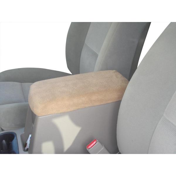 商品名:  Auto Console Covers- Compatible with The Dodge Durango 2004-2010 Center Console Armrest Cover Fleece - Tanブランド: Au...