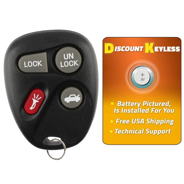 商品名: Discount Keyless Replacement 4 Button Automotive Keyless Entry Remote Control Transmitter KOBLEAR1XT by Discount Ke...
