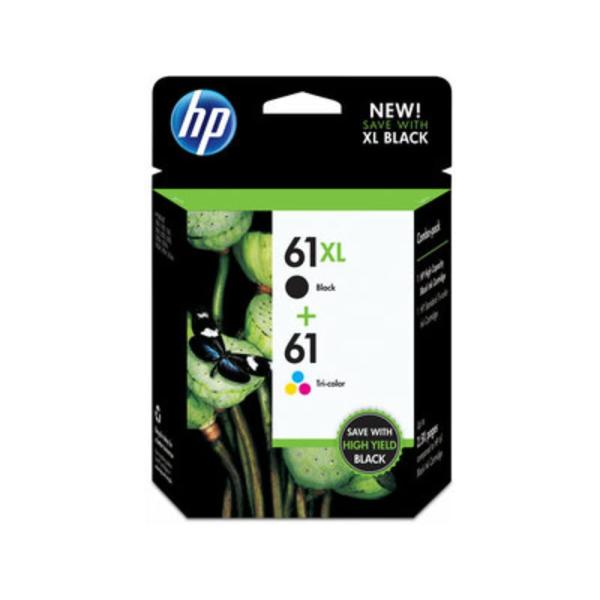 商品名: HP 61xl ブラック 高収率 3色 標準印刷枚数 インクコンボパック HP 61xl Black High Yield and Tri-Color Standard Yield Ink Combo Packブランド: ヒューレ...