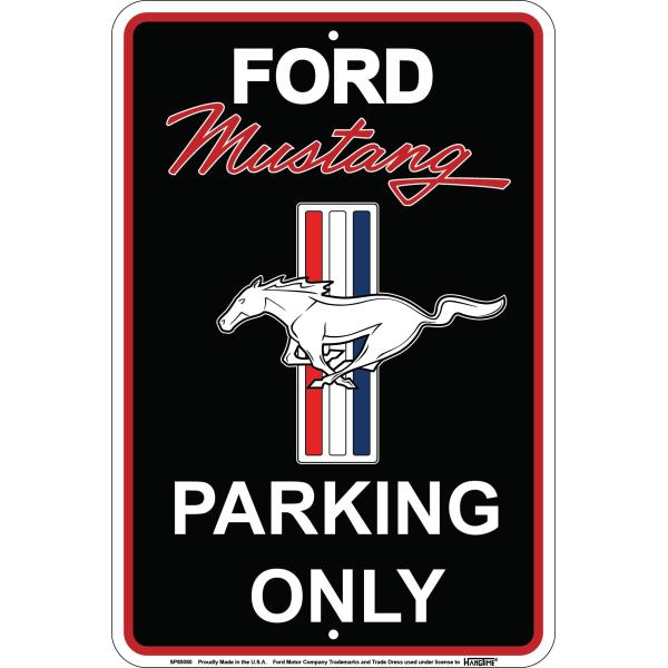 商品名: フォードマスタングパーキングのみサインブラック Ford Mustang Parking Only Sign Blackブランド: HAO BOSCH商品サイズ: 8 x 12高さ: 31cm横幅: 21cm奥行: 1cm重量: ...