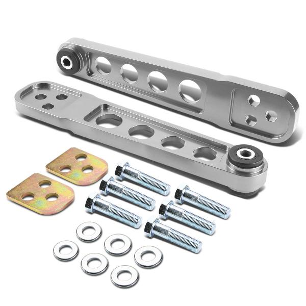 商品名: LCA-R-HC01-VR シルバー AD-LCA-R-HC01-SL Auto Dynasty Compatible with Honda Civic ES/EM/EP3 Aluminum Rear Suspension Low...