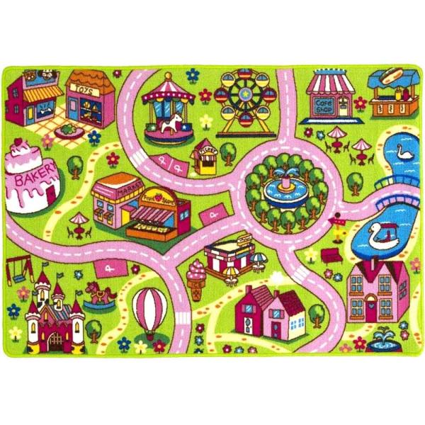 商品名: Large Kids Rugアルファベットブロックエリアラグ47?" x 69?"新しいデザイン# 1 4' x 6' dozdan-1-2022 Mybecca Kids Rug Colourful Fun Land 3' x ...