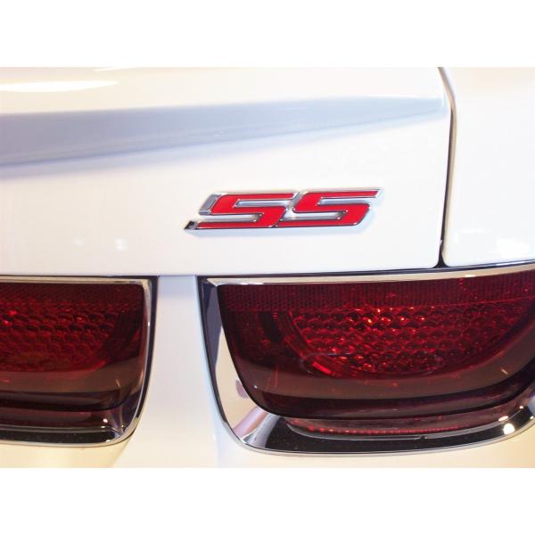 商品名: Yoaoo 〓 1?x OEMクロームSSエンブレムバッジステッカー3d Logofor Camaro Chevrolet GM Suburban Silveradoシリーズ( 1?xレッド) Yoaoo 1x OEM Chrom...