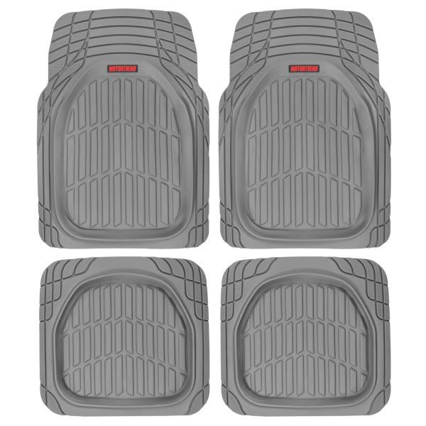 商品名: Motor Trendトータスシリーズ ゴム製フロアマット グレイ MT-921-GR Motor Trend MT-921-GR FlexTough Tortoise - Heavy Duty Rubber Floor Mats...