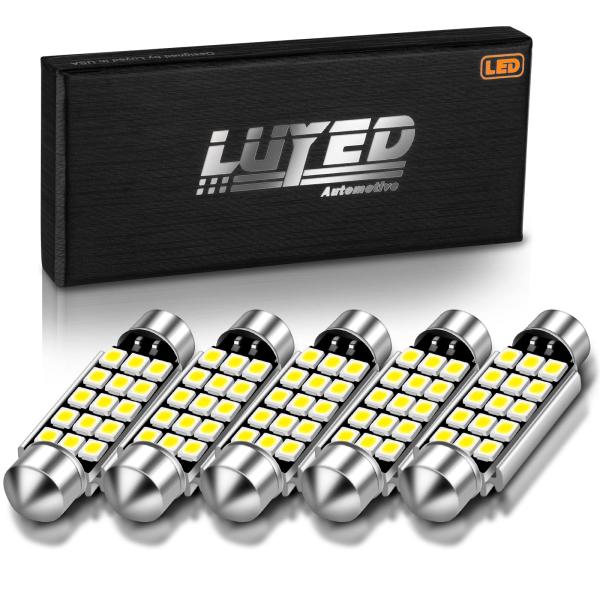 商品名:  LUYED 5 X 360 Lumens Super Bright 2835 15-EX Chipsets 569 578 211-2 212-2 LED Bulbs Used For Dome light,Xenon Whit...