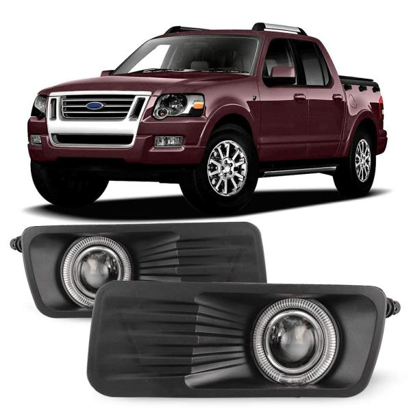 商品名: Winjet 06-10 Ford Explorer Halo Projector Fog Lights - (Clear) Winjet Performance Series for [2006 2007 2008 2009 2...