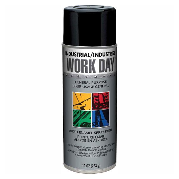 商品名: Krylon 工業 仕事の日 エナメルペイント グロスブラック - 12本セット Krylon Industrial Work Day Enamel Paint Gloss Black - Lot of 12ブランド: Krylo...