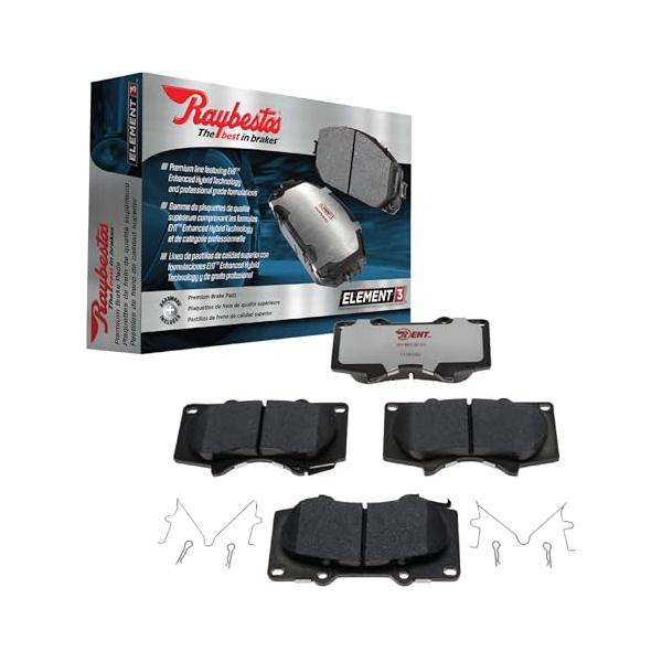 商品名: Raybestos Premium Raybestos Element3 EHT〓 交換用フロントブレーキパッドセット 2015-2020 シボレー コロラド &amp; 2015-2020 GMC キャニオン モデルイヤー用 (...