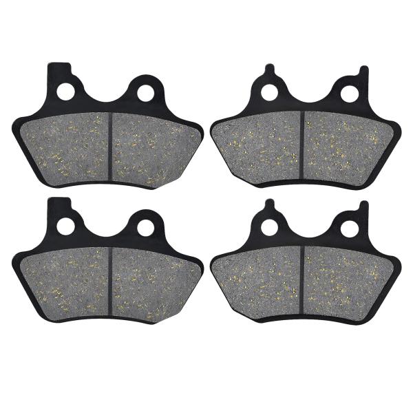 商品名:  AHL Semi-metallic Front &amp; Rear Brake Pads Set for Sportster XLH Sportster 883 2000-2003ブランド: AHL商品番号: 色: black...