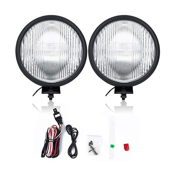 商品名: RP Remarkable Power FL7091 フロントフォグライトレンズバンパーランプ ペア RP Remarkable Power, FL7091 Fit for 1997-2006 Wrangler Pair Fron...