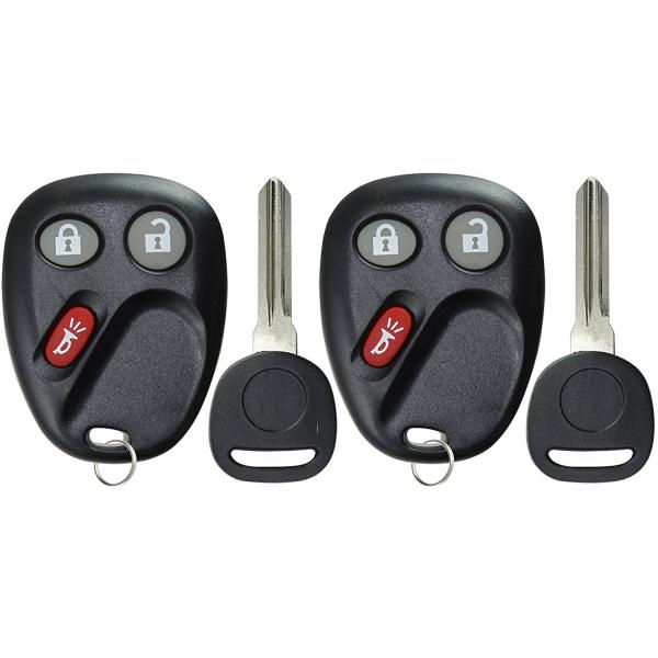 商品名: KeylessOption Keyless Entry Remote Car Key Fob and Key Replacement For LHJ011 (Pack of 2) KeylessOption Keyless Ent...