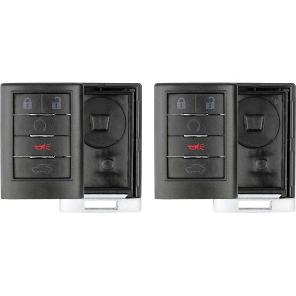 商品名: KeylessOption Keyless Entry Remote Car Key Fob Case Shell Cover for Cadillac CTS STS DTS (Pack of 2) KeylessOption ...