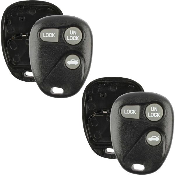 商品名:  Discount Keyless Replacement Shell Case and Button Pad Compatible with ABO1502T, 16245100-29, 16245103 (2 Pack)ブラン...