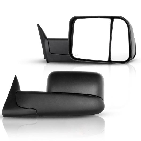 商品名: ECCPP 牽引ミラー 高性能エクステリア自動車ミラー 交換用 1998-2002 Dodge Ram 1500 2500 3500トラック用 パワー調整加熱ペアミラー付き ECCPP Towing Mirrors Left an...