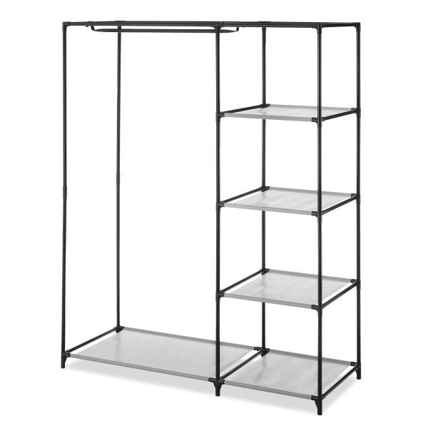 商品名: Whitmor スペースメーカー ワードローブ 棚5個付き Whitmor Spacemaker Wardrobe with 5 Shelvesブランド: Whitmor高さ: 78cm横幅: 25cm奥行: 6cm重量: 210...