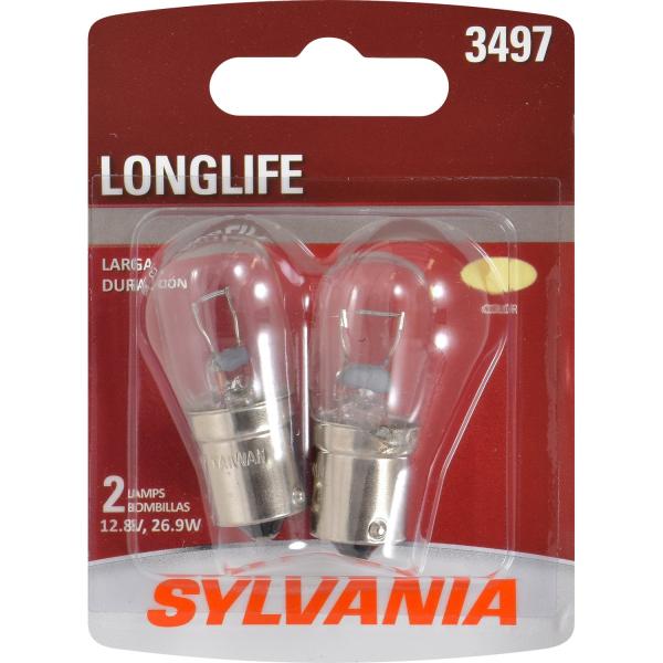 商品名: SYLVANIA - 3497 Long Life Miniature - Bulb, Ideal for Back-Up/Reverse Lights, and More. (Contains 2 Bulbs) SYLVANIA...
