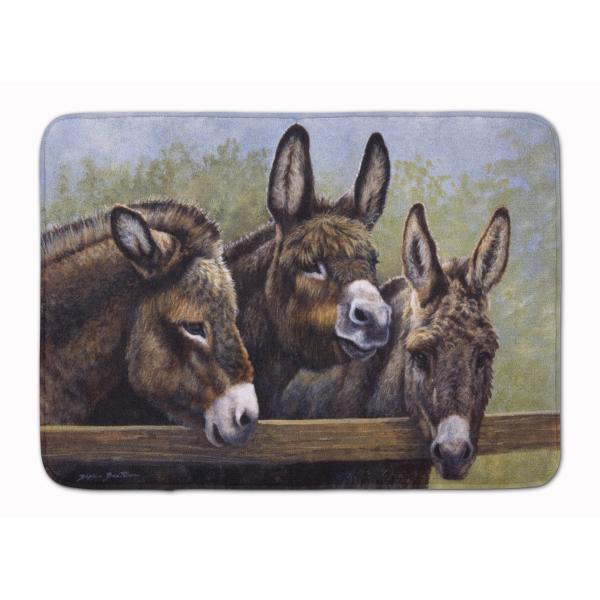 商品名: Caroline 's Treasures bdba0235rug "ロバby Daphne Baxter "フロアマット、19?" x 27インチ、マルチカラー Caroline's Treasures BDBA0235RUG ...