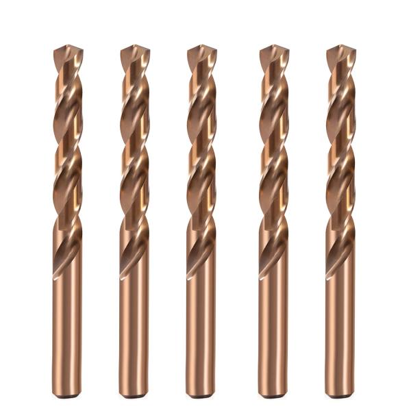 商品名:  HSS Cobalt Drill Bit Set 31/64 Inch 5Pcs M35 Co Twist Jobber Length Steel Metal Drill Bitsブランド: Powermax商品サイズ: 31/...