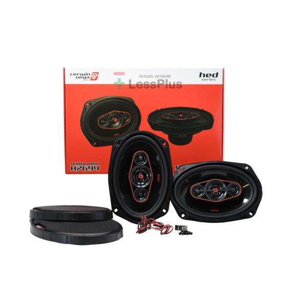 商品名: Cerwin Vega 420ワット 6インチ x 9インチ 4ウェイ 同軸スピーカー モバイル H7694 HED(R) シリーズ Cerwin Vega 420 Watts 6" x 9" 4-Way Coaxial Spea...