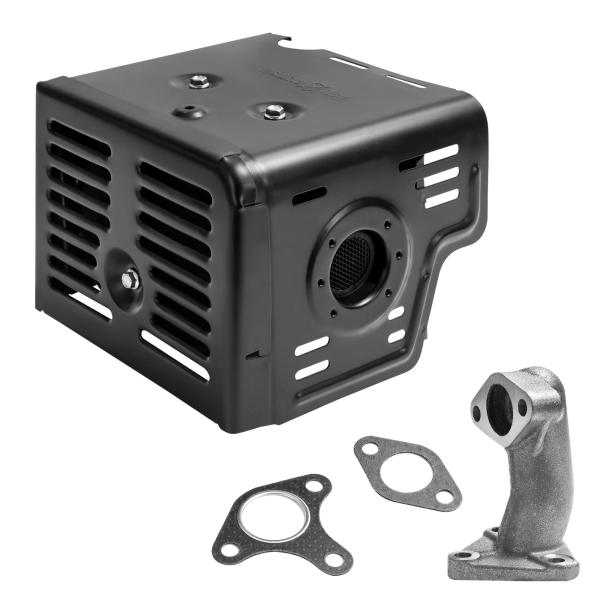 商品名:  Sutmorly Muffler Exhaust Kit Assembly Fits Honda GX340 GX390 GX420 11HP 13HP 16HP Harbor Freight 420 Engine Water ...