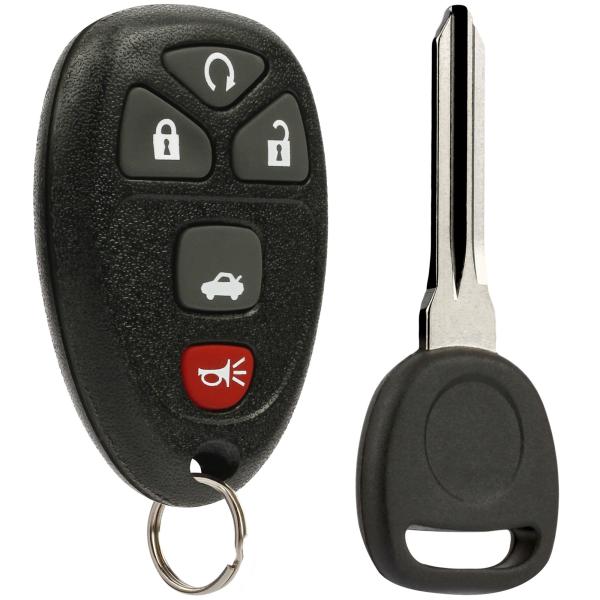 商品名: OUC60270、OUC60221 + Key Single g-860 46-key Key Fob Keyless Entry Remote with Ignition Key fits Cadillac DTS/Chevy ...