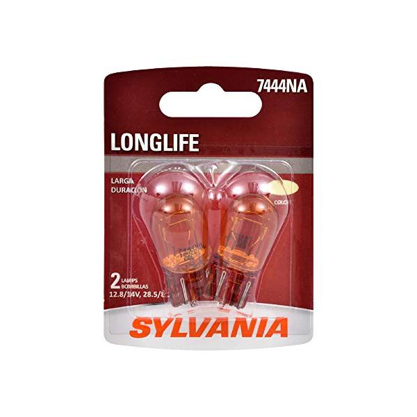 商品名:  SYLVANIA - 7444NA Long Life Miniature - Amber Bulb, Ideal for Turn Signal Applications, Side Marker, and Parking (...