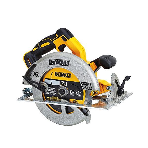 商品名:  DEWALT 20V MAX 7-1/4-Inch Circular Saw with Brake, Tool Only, Cordless (DCS570B)ブランド: DEWALT商品サイズ: 7-1/4"高さ: 40cm横...