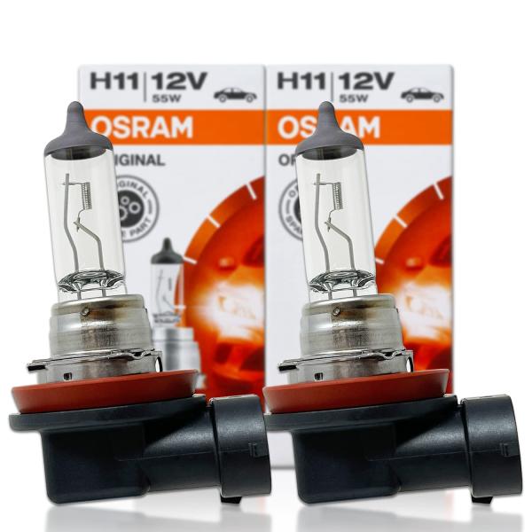 商品名:  New Series Osram H11 OEM Halogen Headlight bulbs - 12V 55W 64211L+ (Long Life) Made in Germany | Pack of 2ブランド: OS...